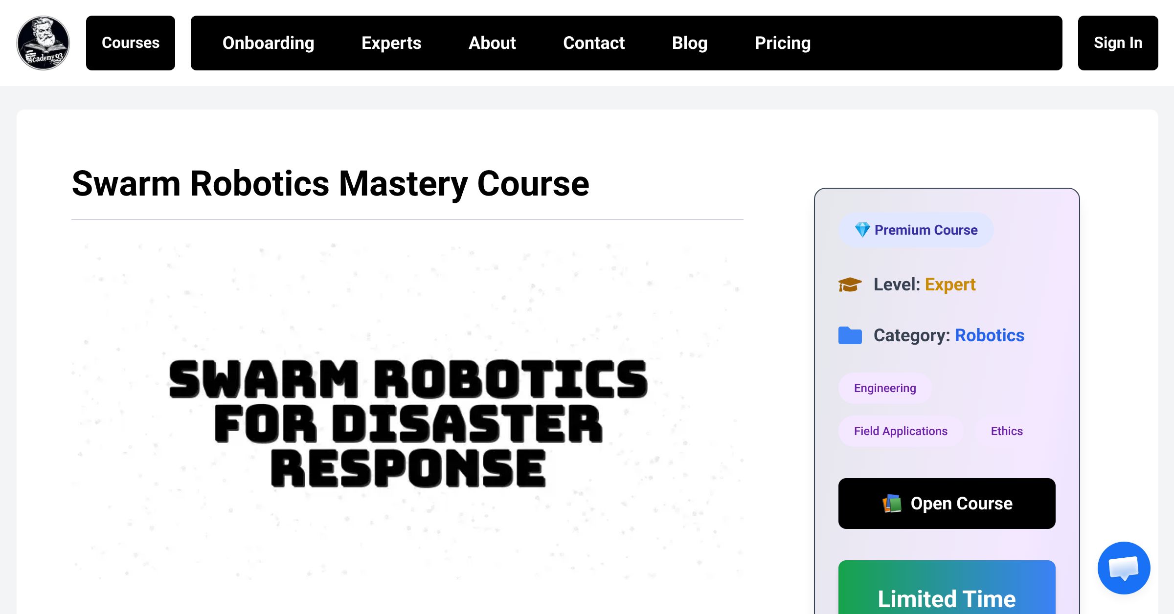 Swarm Robotics Mastery Course | Academy93 - Master Your Skills
