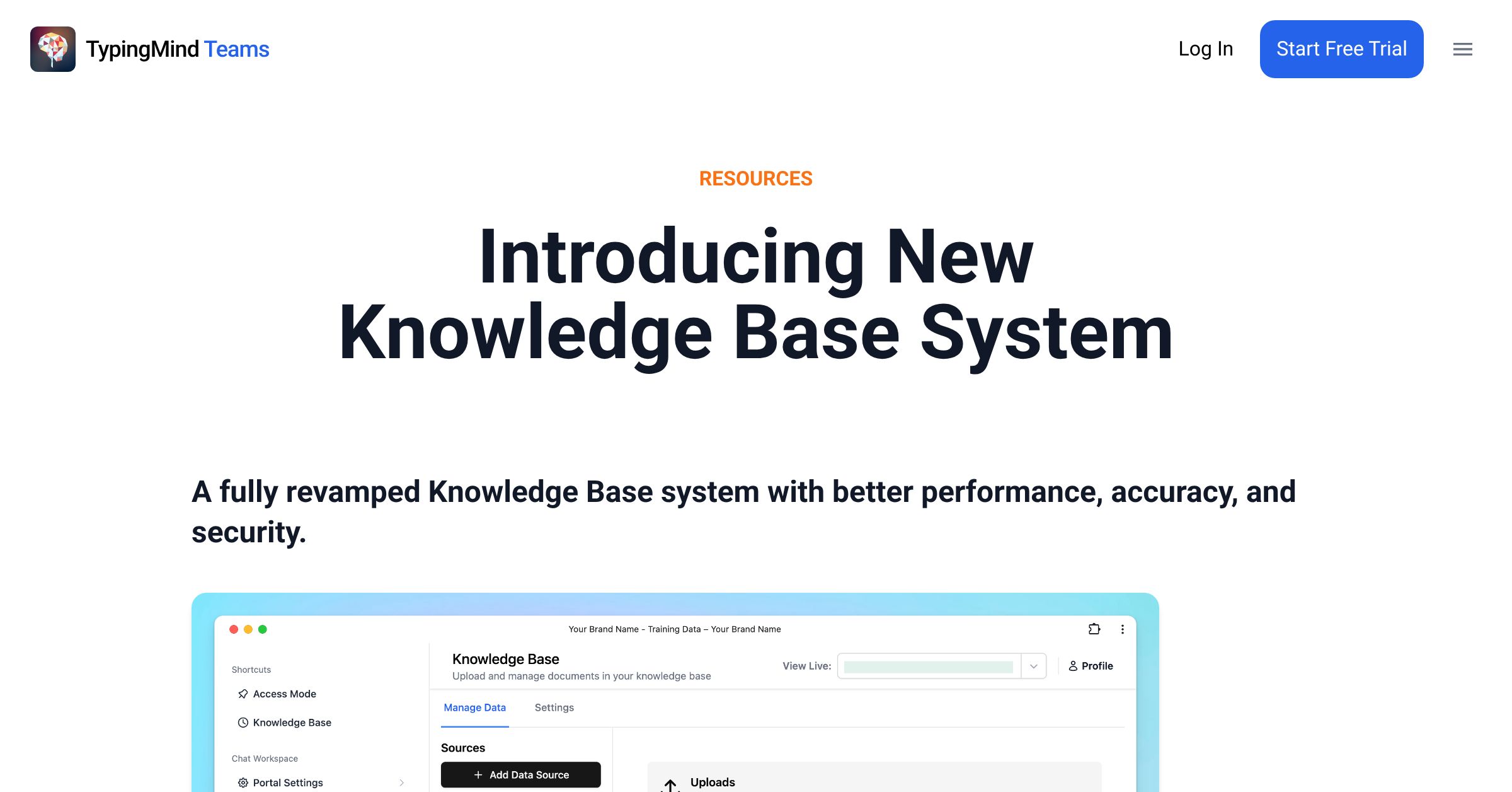 TypingMind Custom - New Knowledge Base System