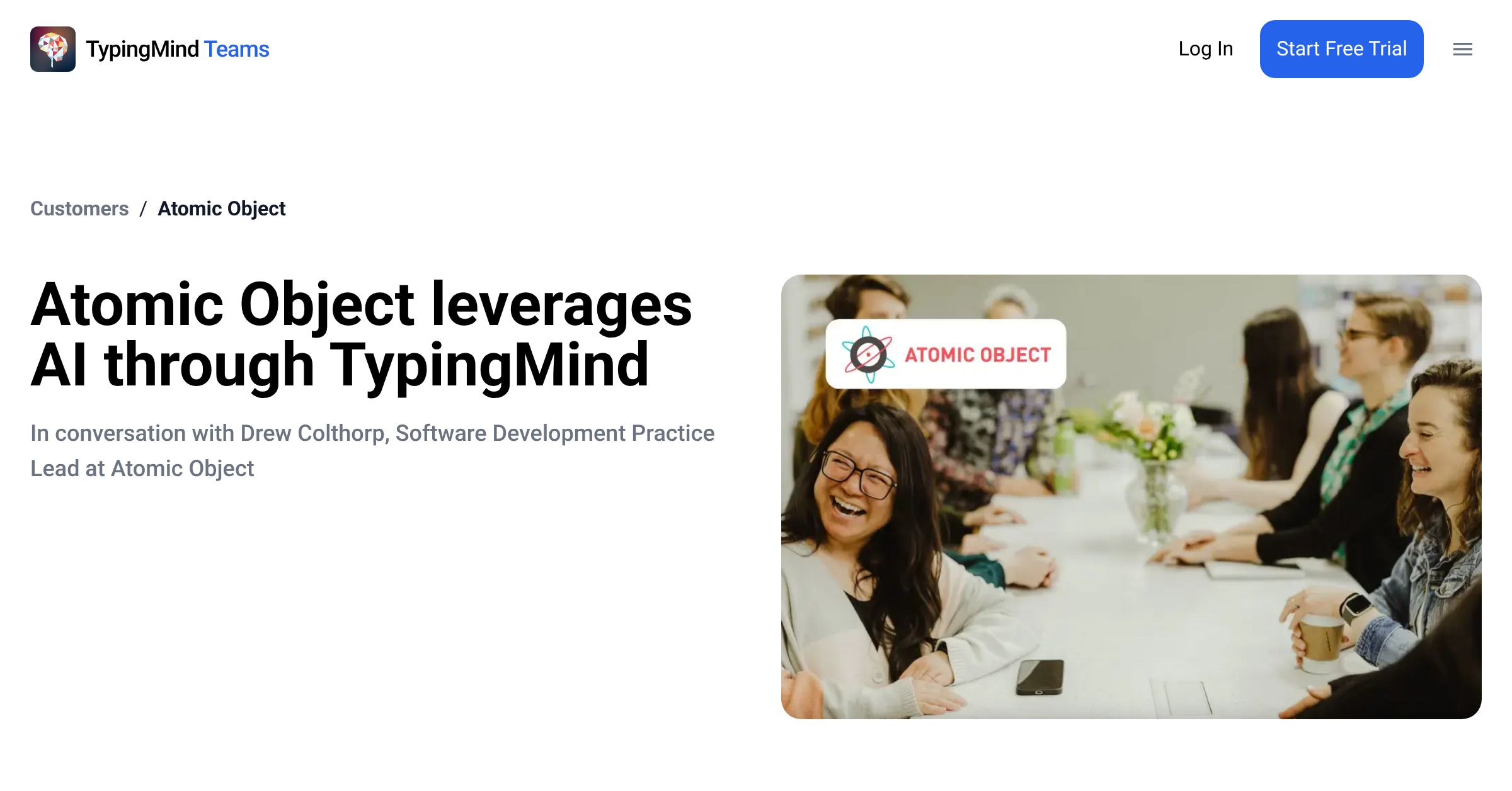 Case Study: Atomic Object Harnessing AI with TypingMind
