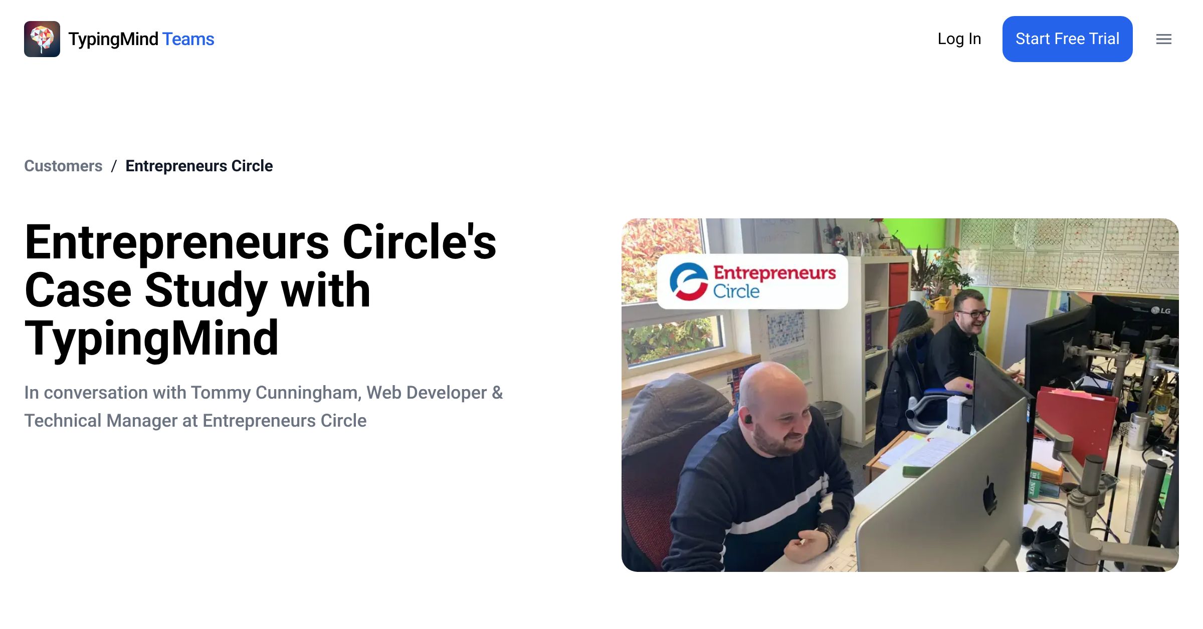 Case Study - Entrepreneurs Circle streamlines workflows and boosts productivity with TypingMind