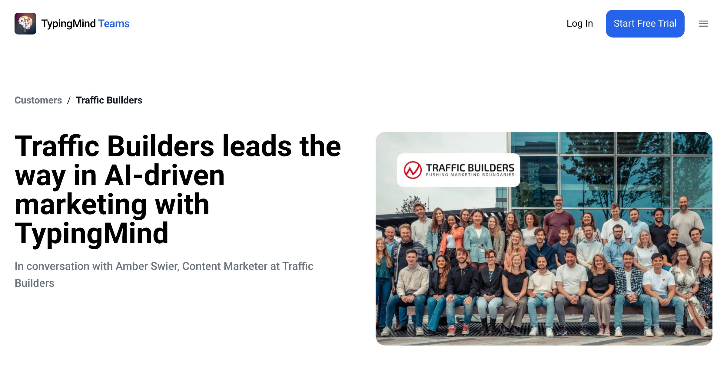 Case Study: Traffic Builders's success with TypingMind