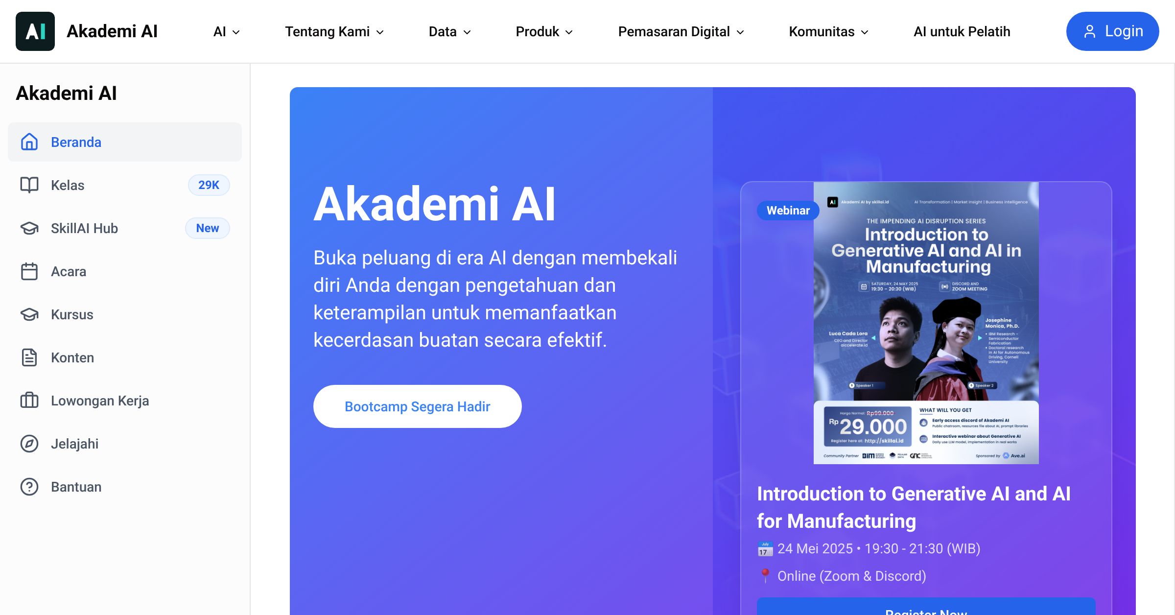 Akademi AI - Learn AI Skills & Connect with Experts